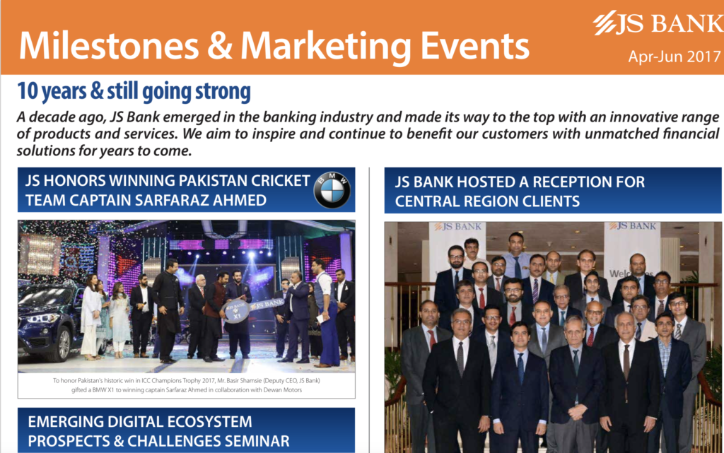 April - June 2017 | JS Bank