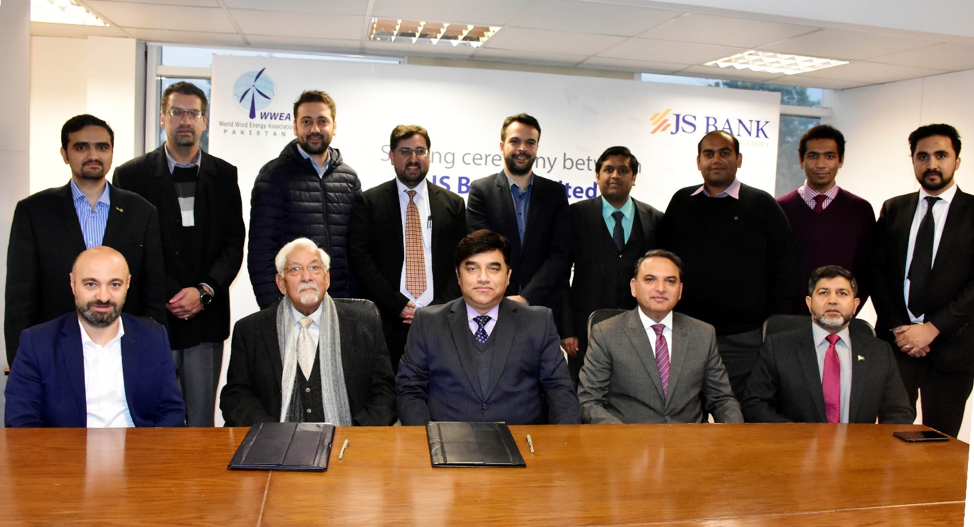 JS Bank partners with World Wind Energy Association – Pakistan for ...